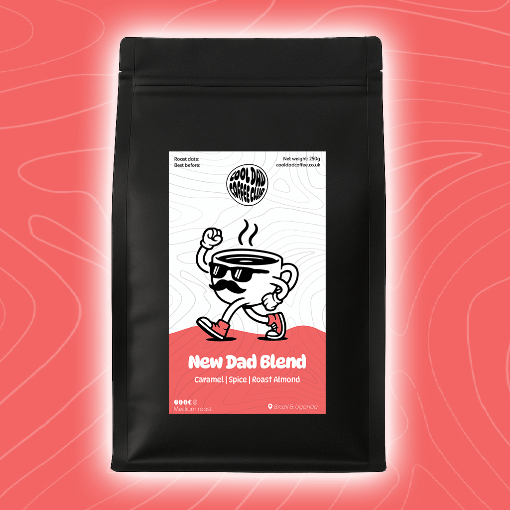 New Dad Blend | Caramel, Spice, Roast Almond | 250g - Cool Dad Coffee Club
